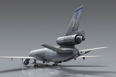KC10空中加油机 KC-10模型-军用飞机模型库-3ds Max(.max)模型下载-cg模型网