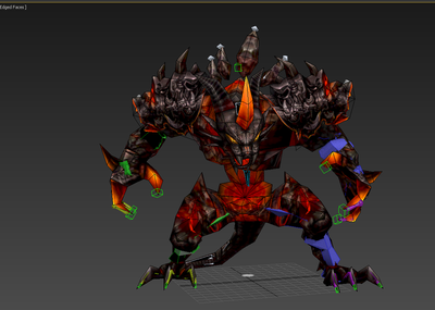 游戏BOOS模型分享模型-男人模型库-3ds Max(.max)模型下载-cg模型网
