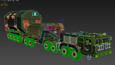 俄罗斯 KAMAZ-78501模型-货运车模型库-3ds Max(.max)模型下载-cg模型网