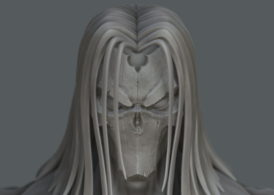 临摹《守望先锋》源氏武士刀习作_asdsaf作品_角色/人物/生物_CG模型网