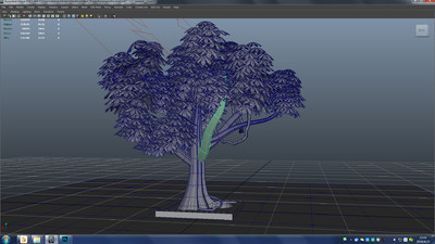 MAYA植物模型 大树模型-树木模型库-Maya(.ma/.mb)模型下载-cg模型网