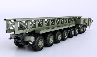 俄罗斯 KAMAZ-7850模型-大卡车模型库-3ds Max(.max)模型下载-cg模型网