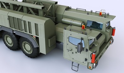 俄罗斯 KAMAZ-7850模型-大卡车模型库-3ds Max(.max)模型下载-cg模型网