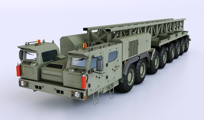 俄罗斯 KAMAZ-7850模型-大卡车模型库-3ds Max(.max)模型下载-cg模型网