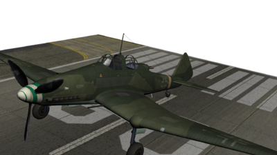 Ju-187 超级斯图卡模型-军用飞机模型库-3ds Max(.max)模型下载-cg模型网