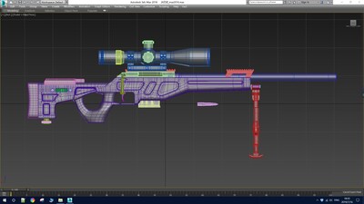 26万式 CS/LR4模型-枪械模型模型库-3ds Max(.max)模型下载-cg模型网