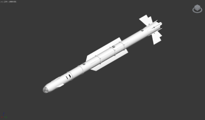 PL-10E空空导弹模型-火炮器械模型库-3ds Max(.max)模型下载-cg模型网
