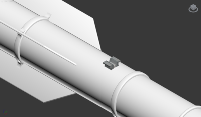 PL-10E空空导弹模型-火炮器械模型库-3ds Max(.max)模型下载-cg模型网