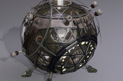 Time Machine模型-科幻船模型库-STL(.stl)模型下载-cg模型网