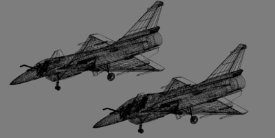歼10 J10B模型-军用飞机模型库-OBJ(.obj/.mtl)模型下载-cg模型网