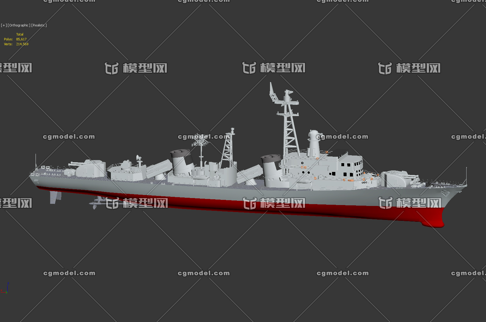 101南昌号驱逐舰-千图网