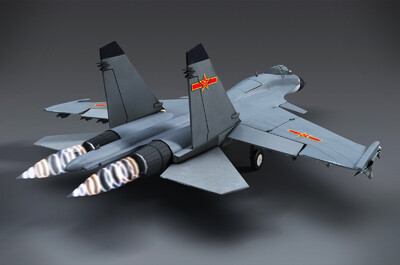 歼15战斗机 J15模型-军用飞机模型库-3ds Max(.max)模型下载-cg模型网