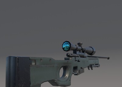 次世代写实AWM模型-枪械模型模型库-Maya(.ma/.mb)模型下载-cg模型网