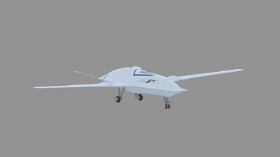 MQ25 MQ-25模型-无人机模型库-3ds Max(.max)模型下载-cg模型网
