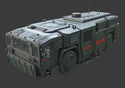 科幻战车 次世代PBR模型-科幻车模型库-OBJ(.obj/.mtl)模型下载-cg模型网