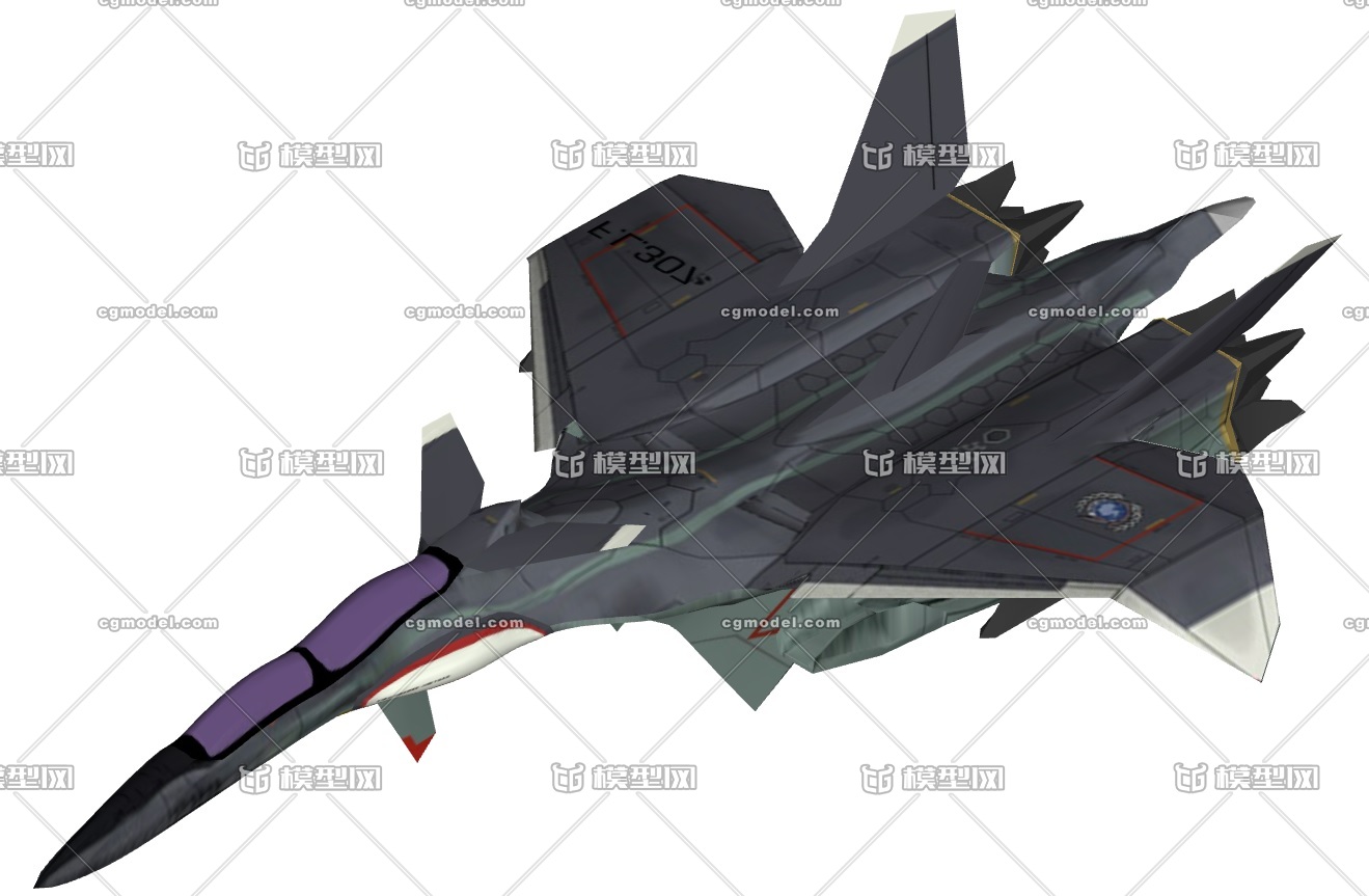 FFR-31 MR/D模型-军用飞机模型库-OBJ(.obj/.mtl)模型下载-cg模型网