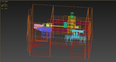 虚拟现实VR，车床，机床，u3d场景,ZTXC-15模型-工业设备模型库-Unity Engine模型下载-cg模型网
