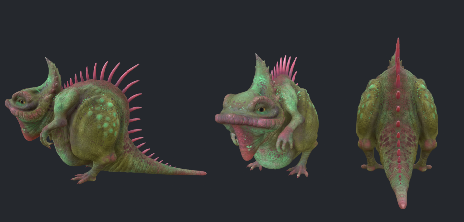 广西妹子完成第一个次世代案例，妹子不如男这个不存在！模型 - 游戏/影视/动画 - 作品模型 - CG模型网