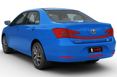 17-2018款秦新能源EV450 BYD秦EV450模型-轿车模型库-FBX(.fbx)模型下载-cg模型网