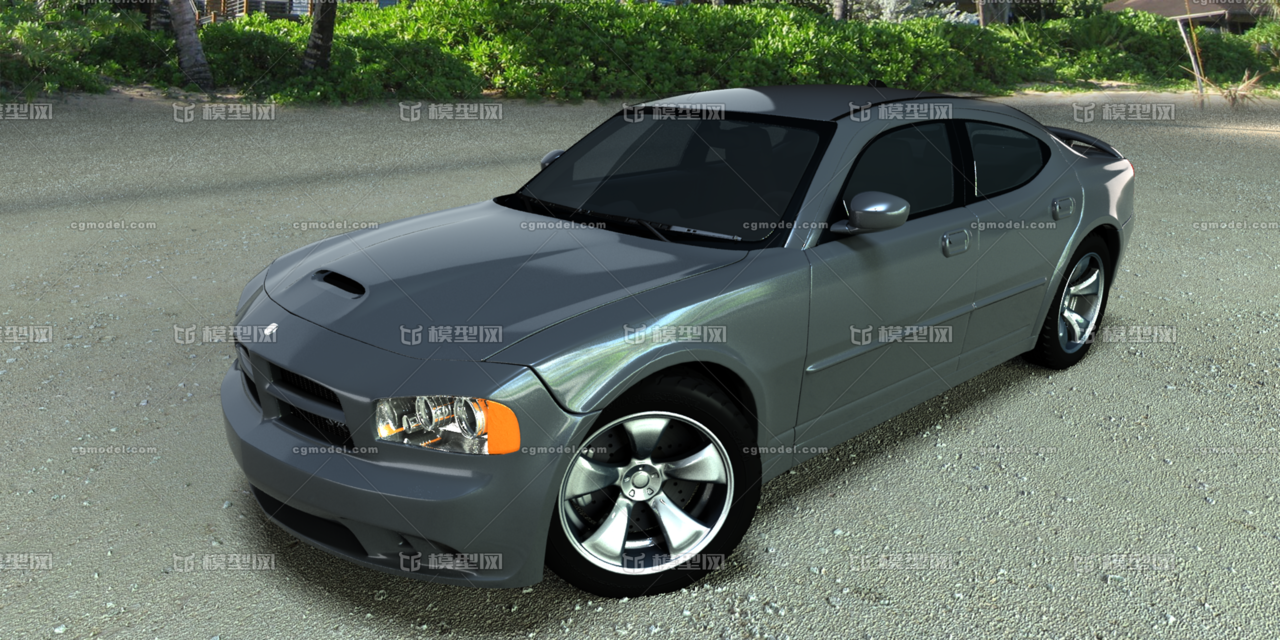 道奇汽车 dodge charger_3Dcar作品_车辆轿车车辆轿车_cg模型网