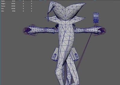 【分享】游戏中的人物3D模型 Tales模型-女人模型库-FBX(.fbx)模型下载-cg模型网