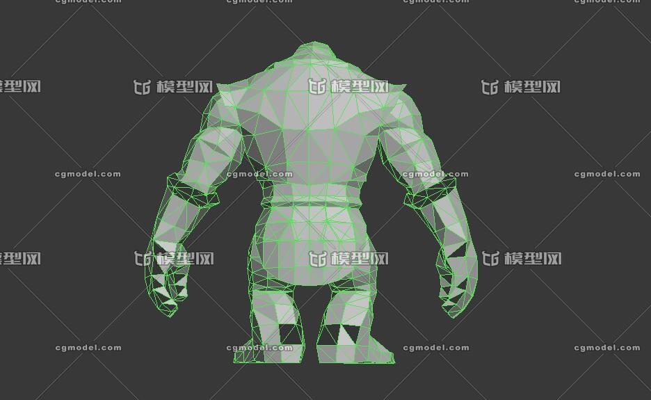 Trol Monster _CriticalError作品_人物异形怪物人物异形怪物_cg模型网