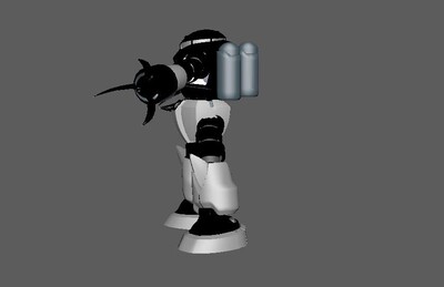 MSM-07 Zeon模型-机器人／机甲模型库-OBJ(.obj/.mtl)模型下载-cg模型网