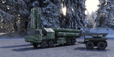 红旗9远程地空导弹模型-货运车模型库-3ds Max(.max)模型下载-cg模型网