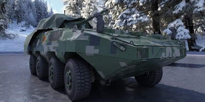 ZBD-09式8X8轮式步兵战车模型-装甲车／坦克模型库-3ds Max(.max)模型下载-cg模型网
