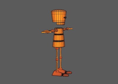 Buckid v2.1动画练习模型-其他模型库-Maya(.ma/.mb)模型下载-cg模型网