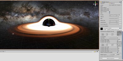 黑洞 Scingularity*逼真的黑洞着色器U3D模型-自然场景模型库-.unitypackage模型下载-cg模型网
