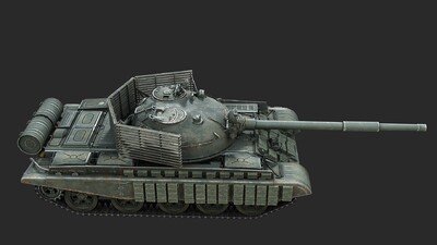 朝鲜天马虎I 天马虎II模型-装甲车／坦克模型库-3ds Max(.max)模型下载-cg模型网