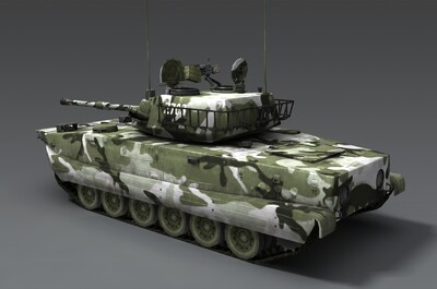 WZ-123 63A水陆两栖坦克模型-装甲车／坦克模型库-3ds Max(.max)模型下载-cg模型网
