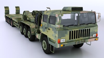 国产 泰安4410模型-火炮器械模型库-3ds Max(.max)模型下载-cg模型网