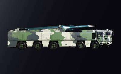 东风-17弹道导弹 DF-17模型-火炮器械模型库-Maya(.ma/.mb)模型下载-cg模型网