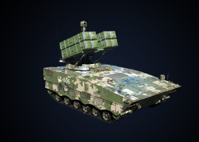 红旗-10防空导弹 HQ-10模型-火炮器械模型库-Maya(.ma/.mb)模型下载-cg模型网