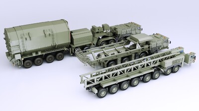KAMAZ-78501 系列模型-火炮器械模型库-3ds Max(.max)模型下载-cg模型网