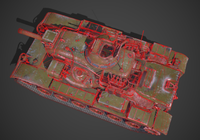 美国陆军 M60主战坦克 M60A2主战坦克 坦克 巴顿 模型-装甲车／坦克模型库-Marmoset Toolbag(.tbscene ...