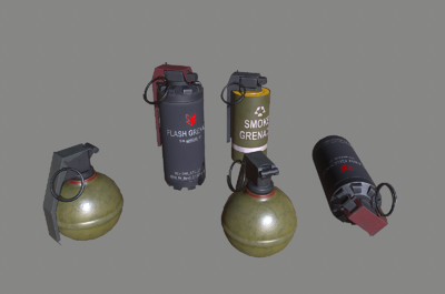 261 PBR次世代模型-火炮器械模型库-3ds Max(.max)模型下载-cg模型网