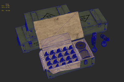 261 PBR次世代模型-火炮器械模型库-3ds Max(.max)模型下载-cg模型网