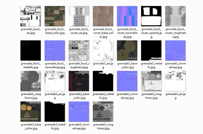 261 PBR次世代模型-火炮器械模型库-3ds Max(.max)模型下载-cg模型网