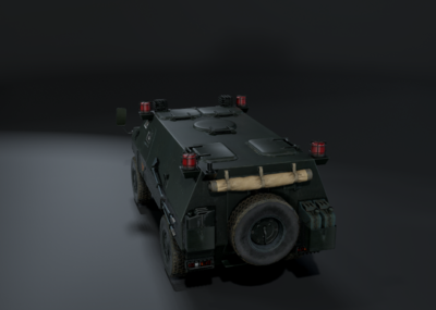 次世代中国依维柯虎士ZFB05A装甲防暴车模型模型-装甲车／坦克模型库-3ds Max(.max)模型下载-cg模型网