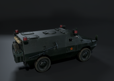 次世代中国依维柯虎士ZFB05A装甲防暴车模型模型-装甲车／坦克模型库-3ds Max(.max)模型下载-cg模型网
