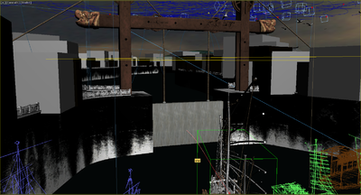 古代码头 古代帆船模型-古代场景模型库-3ds Max(.max)模型下载-cg模型网