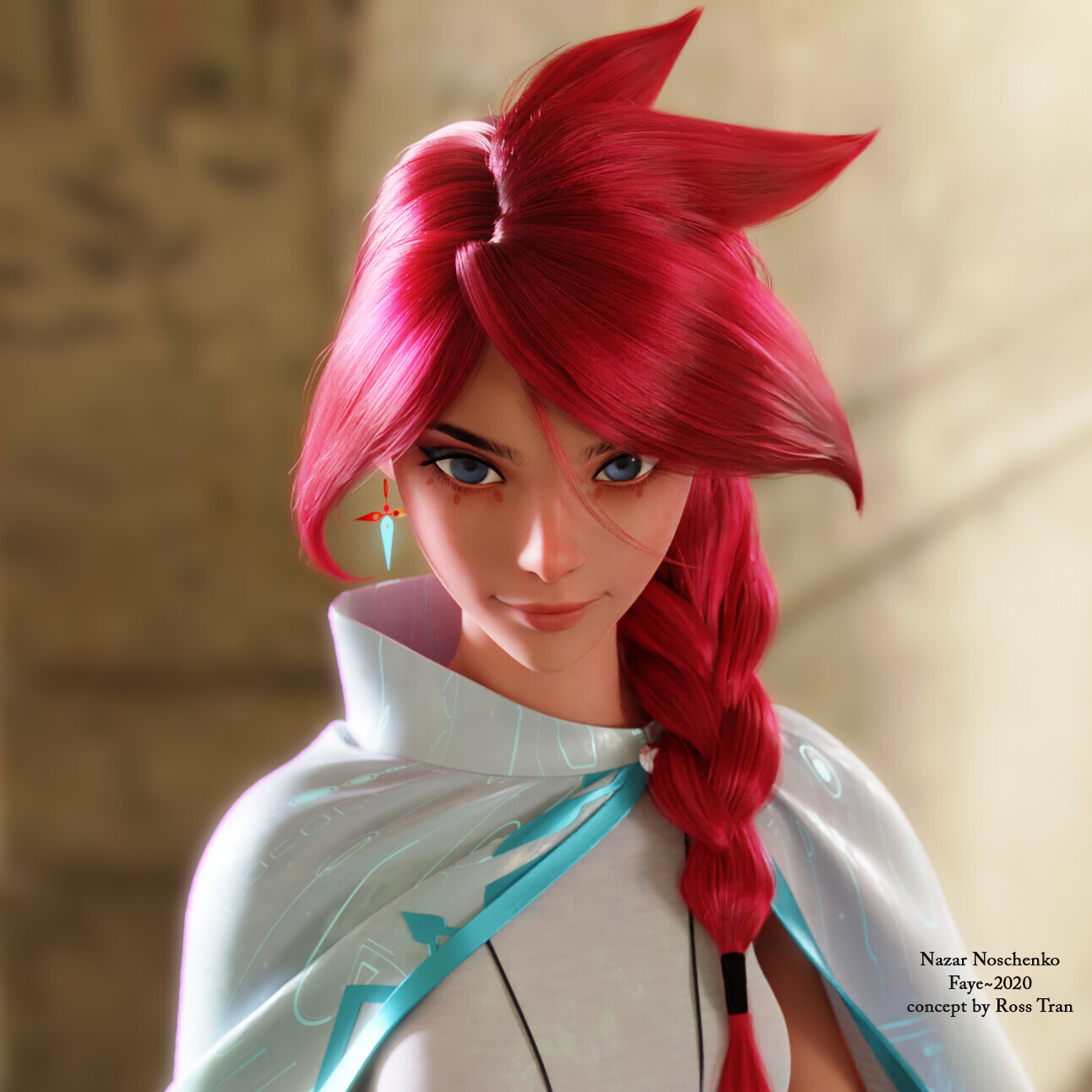 Faye 3D模型 - 角色/人物/生物 - 作品模型 - CG模型网