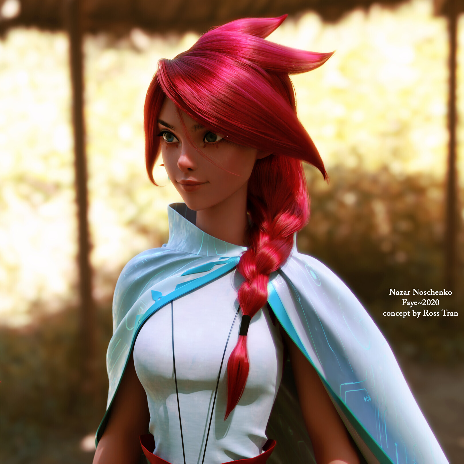 Faye 3D模型 - 角色/人物/生物 - 作品模型 - CG模型网