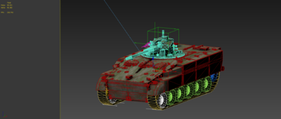 2s38 俄罗斯2s38模型-装甲车／坦克模型库-3ds Max(.max)模型下载-cg模型网