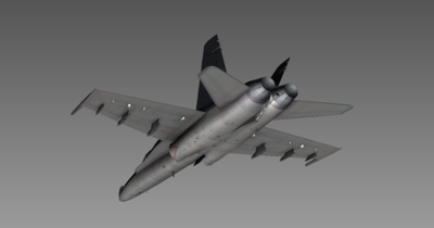 美国 F18H F18 大黄蜂 Hornet 舰载 战斗机模型-军用飞机模型库-3ds Max(.max)模型下载-cg模型网
