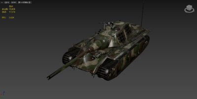 二战德国E-79重型坦克模型-装甲车／坦克模型库-FBX(.fbx)模型下载-cg模型网