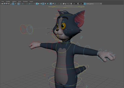 Tom rig模型-男人模型库-Maya(.ma/.mb)模型下载-cg模型网